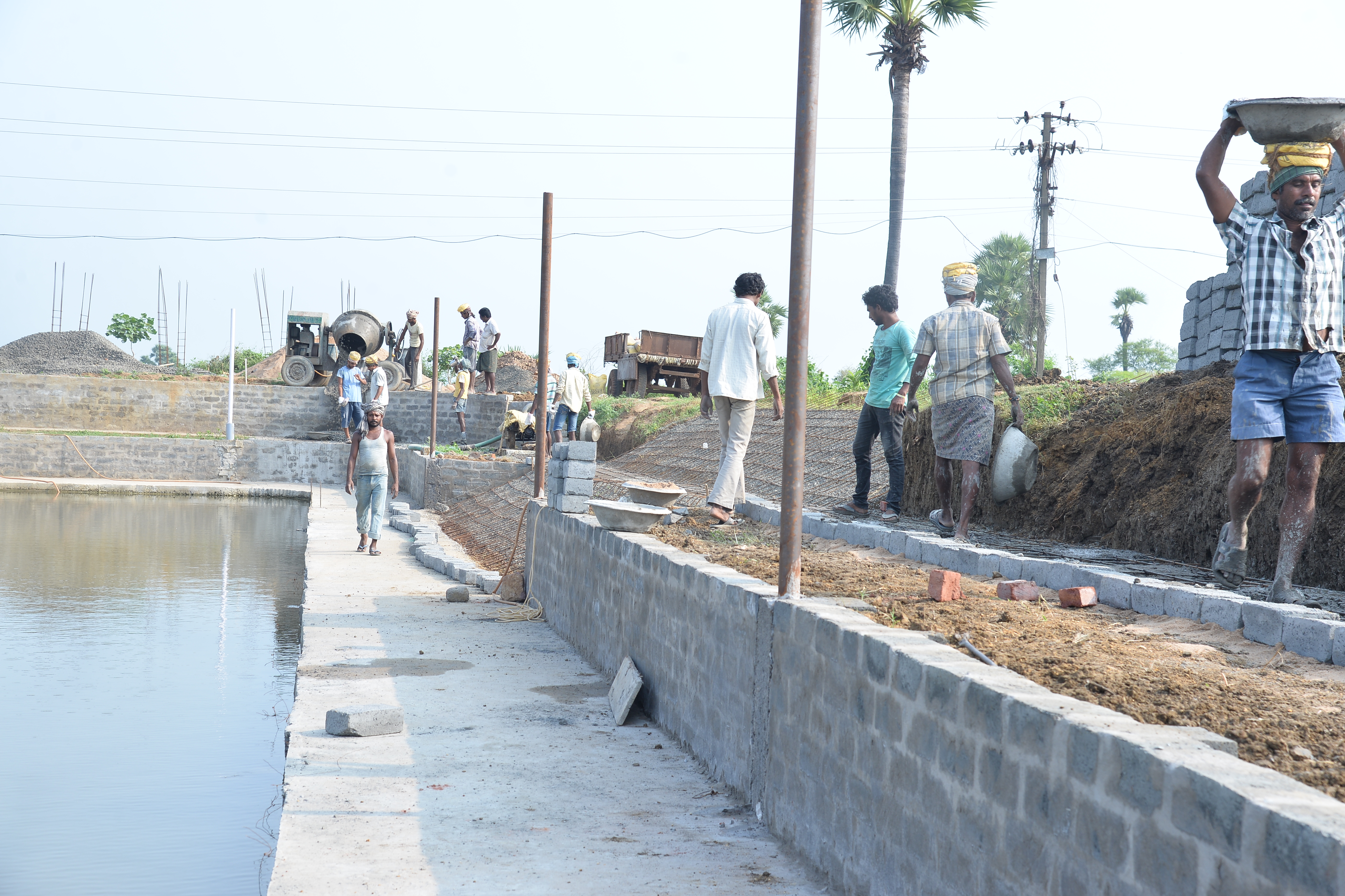 24) Koneru work photos – status complete – శ్రీ ఉమామహేశ్వర స్వామి ...